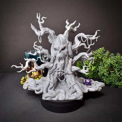 The Cursed Dead Tree Dnd Terrain Miniatures Dungeons And Dragons Mini