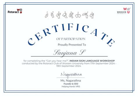 Sanjana S On Linkedin Inclusion Signlanguage Rotaractclub Woxsenuniversity Deafanddumbday