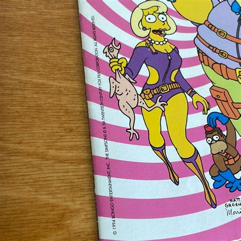 1994 The Simpsons Comics 3erd Siries By Bongo Group Mimas Shop