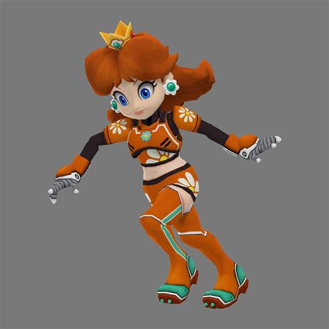 Mario Strikers Charged Daisy Animations