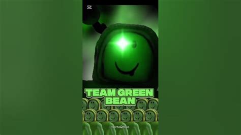 Team Green Bean 🗣️🔥 Roblox Gag Greenbean Growagarden Youtube