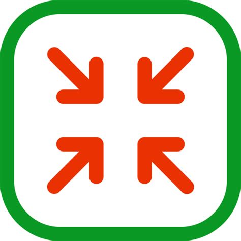 Minimize Free Arrows Icons