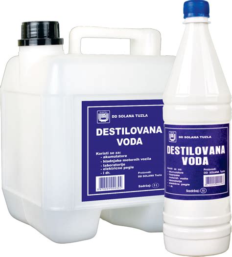 Destilovana voda DeAqua - Solana