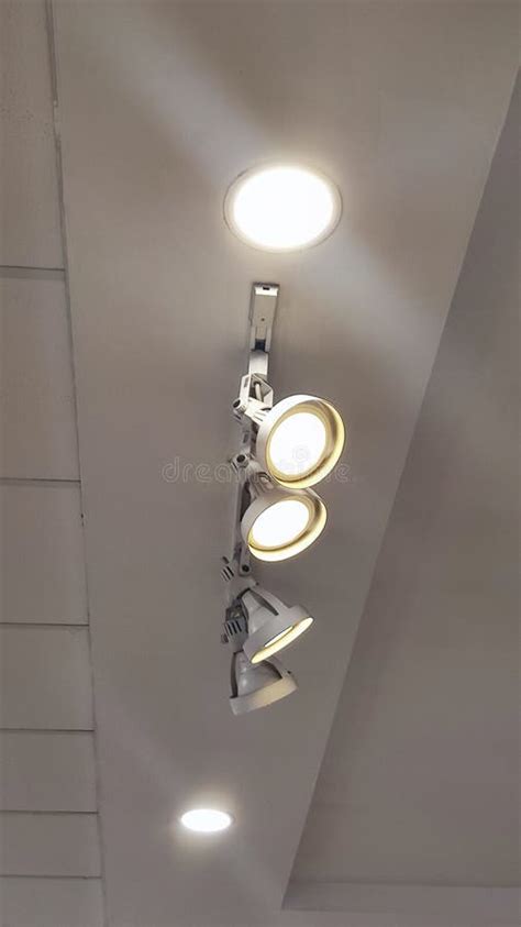 spotlight above the ceiling for lighting stock image image of object objects 314570177