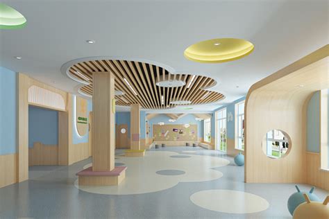幼儿园大厅案例欣赏 知末全球案例