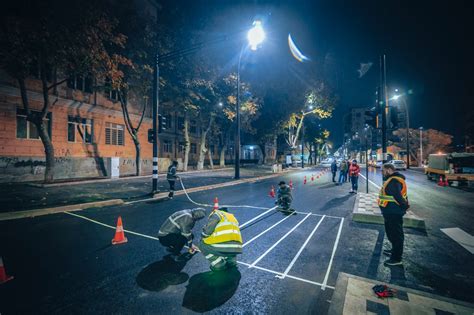 ქეთევან დედოფლის გამზირზე საავტობუსე ზოლები და ველობილიკები ეწყობა Bpn