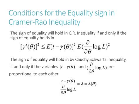 Cramer Row Inequality Pptx Physics Science