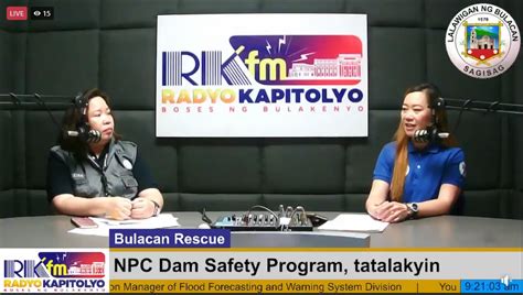 Radyo Kapitolyo Hosted By Ayessha Abiol With Npc Ffwsdo Manager Teresa L Serra Pdrrmo