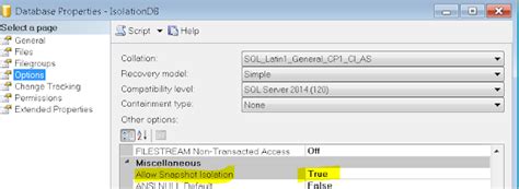 Sqlarchive Sql Server Isolation Levels
