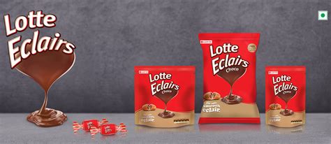 Lotte Eclairs Choco And Milk