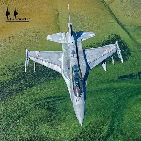 Polish Air Force F 16 Block 52 With Cfts Over The Netherlands Lockheed Lockheedmartin F16