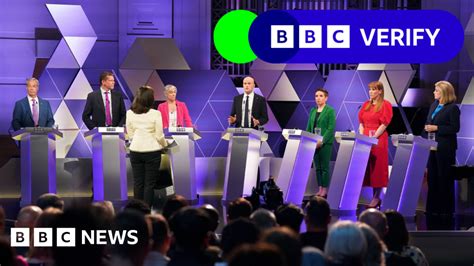Seven Party Bbc Election Debate Fact Checked