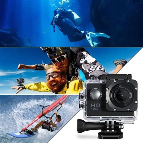 4k Ultra Hd Action Camera 3mp 900mah Underwater Waterproof Case Outdoor