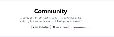 The Discord Link On Main Website Is Invaild · Issue 4294 · Kamranahmedsedeveloper Roadmap · Github