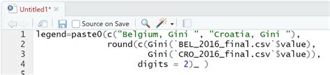 Legend In R Plot Display All Lines Stack Overflow