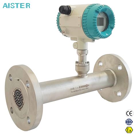 1 5mp Insertion Type Digital Thermal Gas Air Mass Flow Meter 4 20ma Rs485 Output Thermal Natural