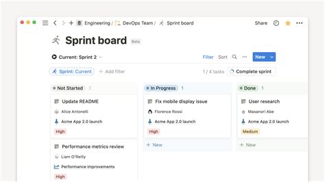Task Databases And Sprints Notion Help Center