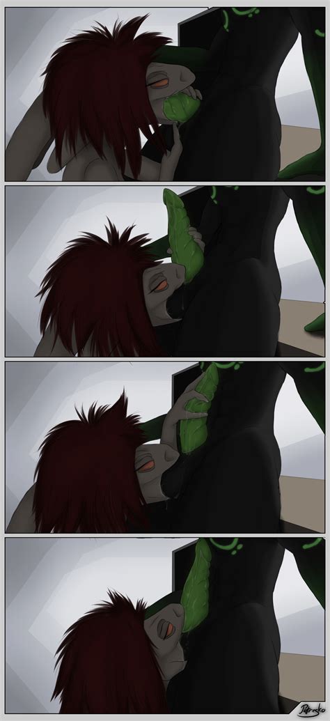 Rule 34 Alien Ball Fondling Ball Sucking Balls Comic Dark Skin