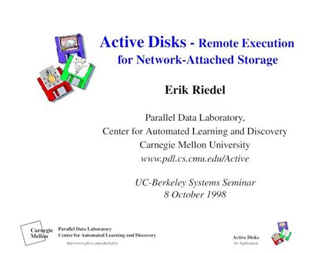 Pdf Active Disks Remote Execution For Parallel Data Lab