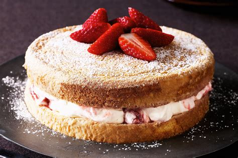 Strawberry Sponge Cake Recipes