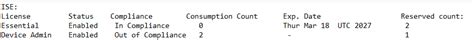 Cisco Ise Licensing Not Working Updating Cisco Community