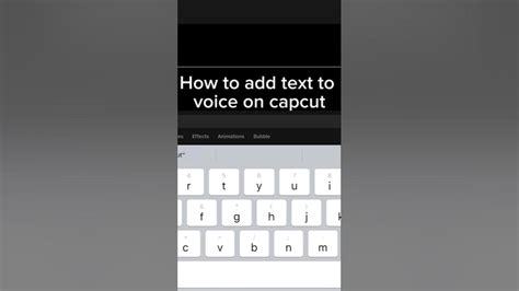How To Add Text To Speech On Capcut Youtube