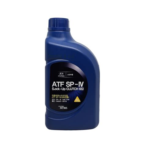 Hyundai Kia Original Sp Iv Atf Oil Sp 4 Car Accessories Accessories On Carousell