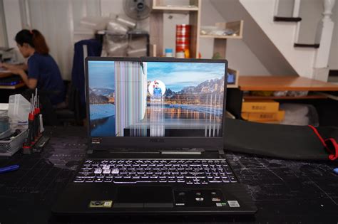 เปลี่ยนจอโน๊ตบุ๊ค Asus Fx506l Fx506lh Hn004w จอแตก จอร้าว จอเสีย เป็น