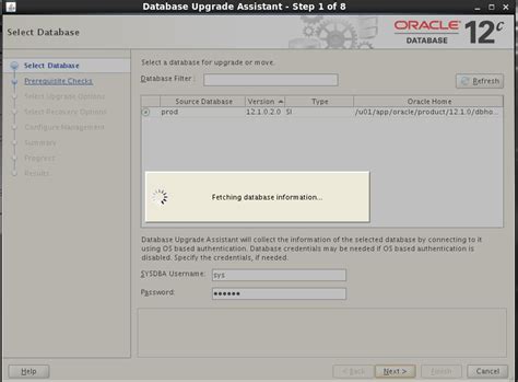 Oracle Database 12c Release 2 12 2 0 1 Upgrade Using DBUA Oracle