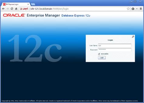 Enterprise Manager Database Express In Database 12c Release 1 Db Exam