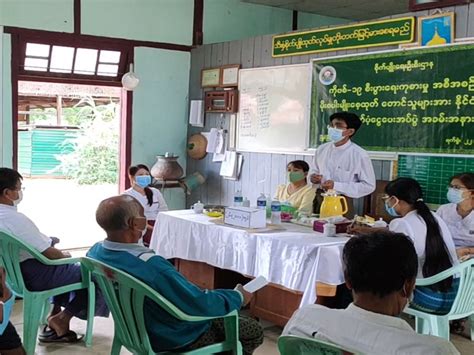 မြိုင်မြို့နယ်၌ ကိုဗစ် ၁၉‌ရောဂါ ကာလ စီးပွားရေးကုစားမှုအစီအစဉ်အရ မိုးစပါးမျိုးစေ့ထုတ်တောင်သူမ