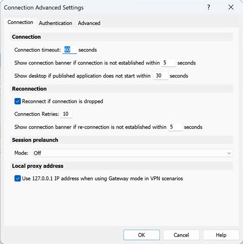 Parallels Client For Windows Users Guide Advanced Settings