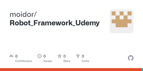 github moidor robot framework udemy