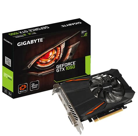 GIGABYTE GeForce GTX 1050 - 2GB GDDR5 RAM - Grafikkort | Billig