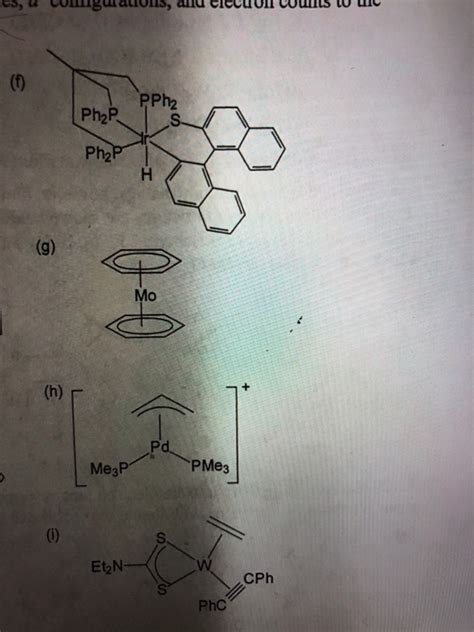 Solved Assign Metal Formal Oxidation States Dn Chegg Com