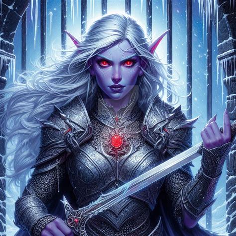 Drow Girl Purple House By Aiadoptablespalace On Deviantart