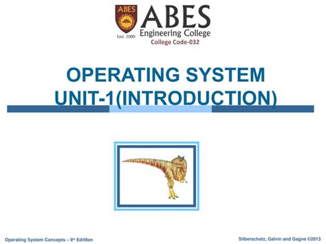 Operating Systemunit 1introductionpptx