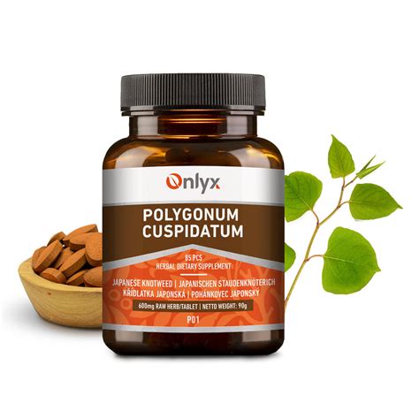 Polygonum Cuspidatum Japanese Knotweed Raw Herbal Tablets P01