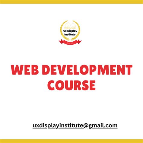 Basic Web Development Course Build Practical Skills Ux Display Institute