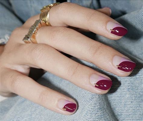 Pin By Lk On Nails Nail Designs Nail Art Burgundy Nails