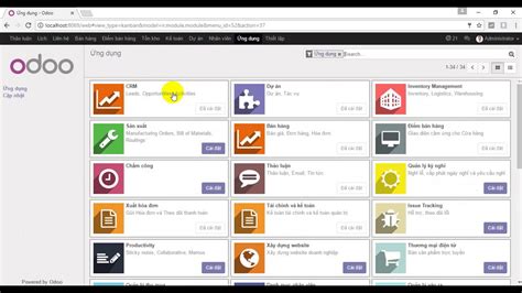 Openerp Odoo 10 Manual Module Install Youtube