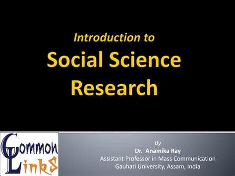 Ppt The Logic Of Social Science Research Powerpoint Research Methods