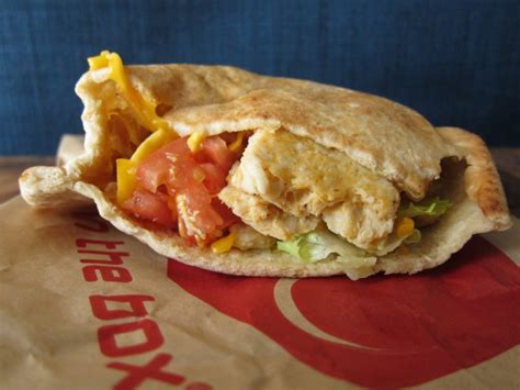 Review Jack In The Box Chicken Fajita Pita Brand Eating
