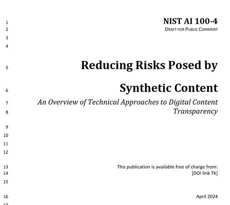 Piotr Mieczkowski On Linkedin Deepfake Artificialintelligence Ai Nist Aipolicy