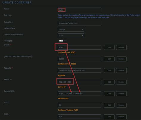 Support Linuxserver Io Pydio Cells Docker Containers Unraid