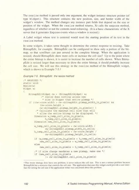 Page 230 X Toolkit Intrinsics Programming Manual For Version 11 Volume 4 3rd Edition Book