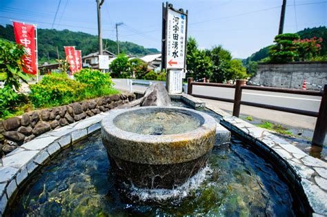 河宇田湧水 竹田市のスポット情報 iナビおおいた