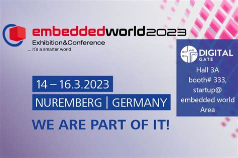 digitalgate amg s a on linkedin embeddedworld2023 ew2023