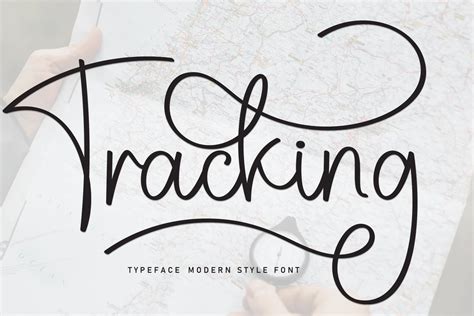 Tracking Regular Premium Font