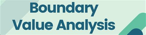What Is Boundary Value Analysisbva In Software Testing